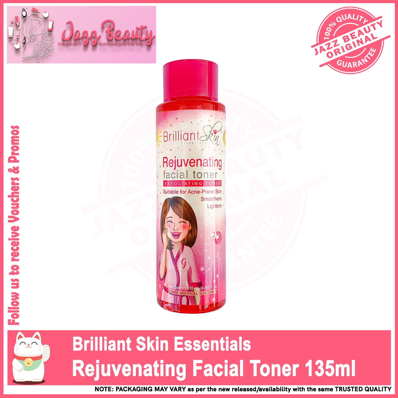 Orig BRILLIANT SKIN REJUVENATING FACIAL TONER 135ML | Lazada PH