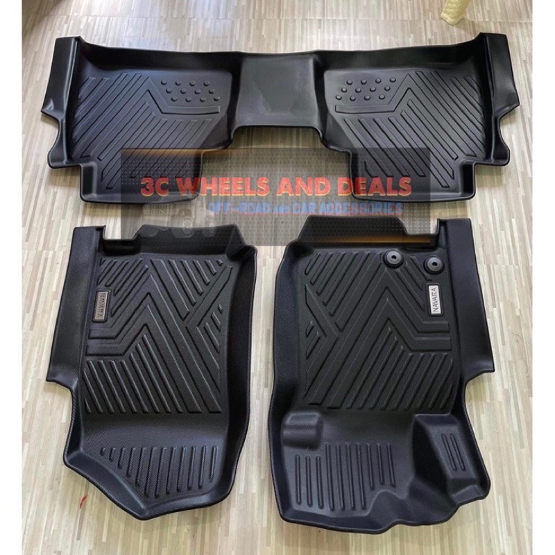 NISSAN NAVARA 2021 - 2022 VE VL PRO4X DEEP DISH MATTING (version 3 ...