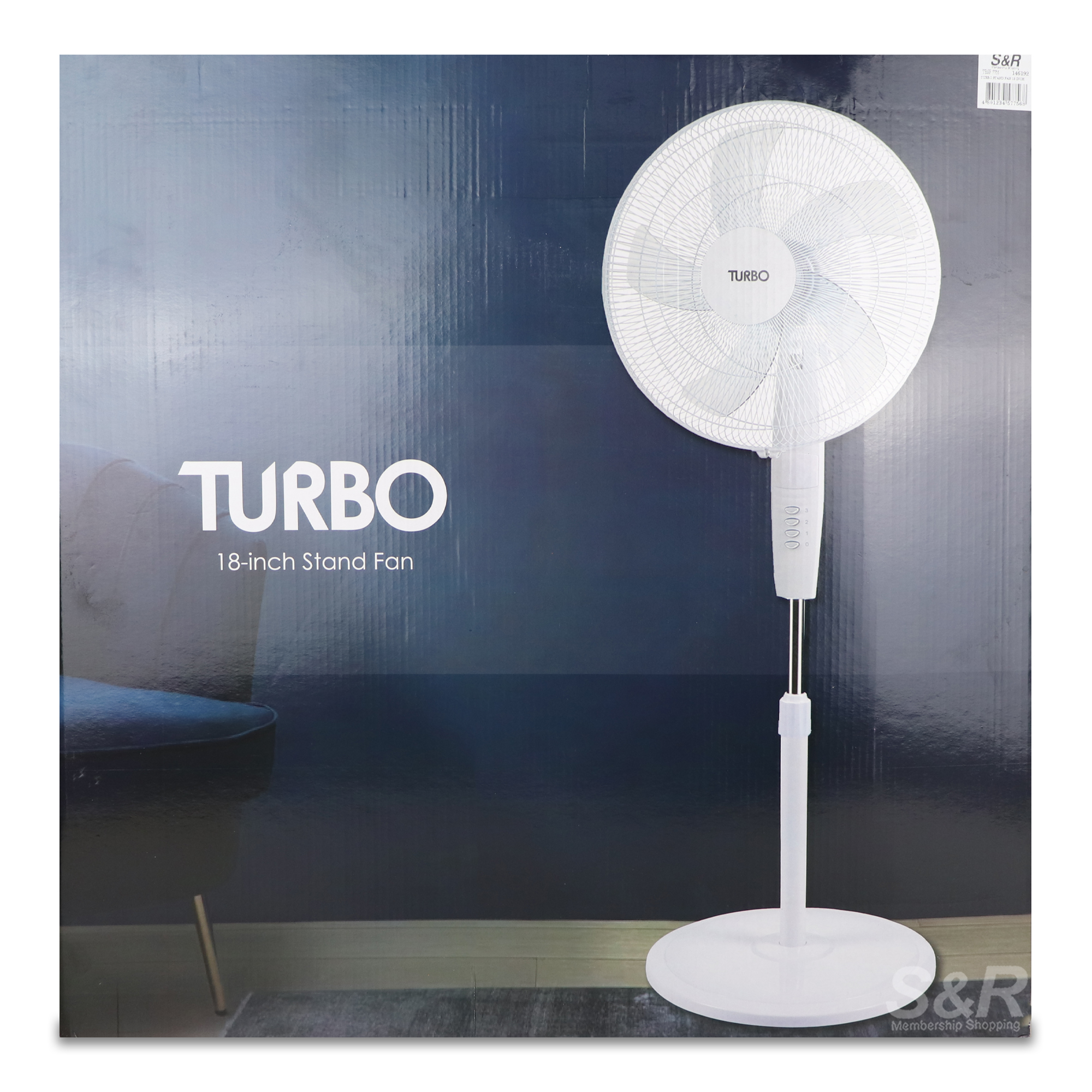 Turbo 18-inch Stand Fan TBSF 7756 | Lazada PH