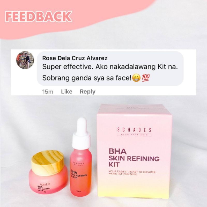 BUY1 TAKE 1! Schades BHA Skin Refining Kit | Lazada PH