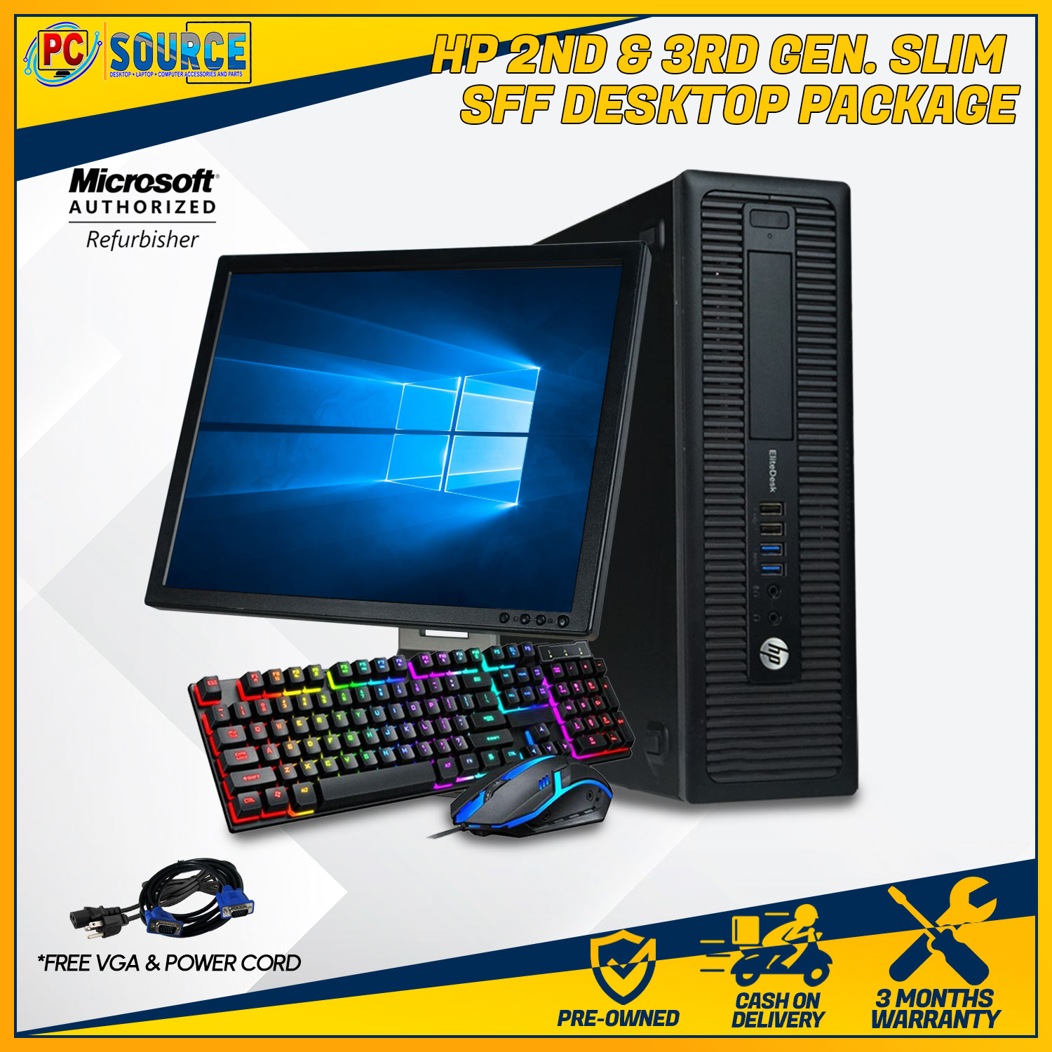 [REFURBISHED] Assorted Computer Set Sale | Core2Duo, Celeron, i3, i5 ...