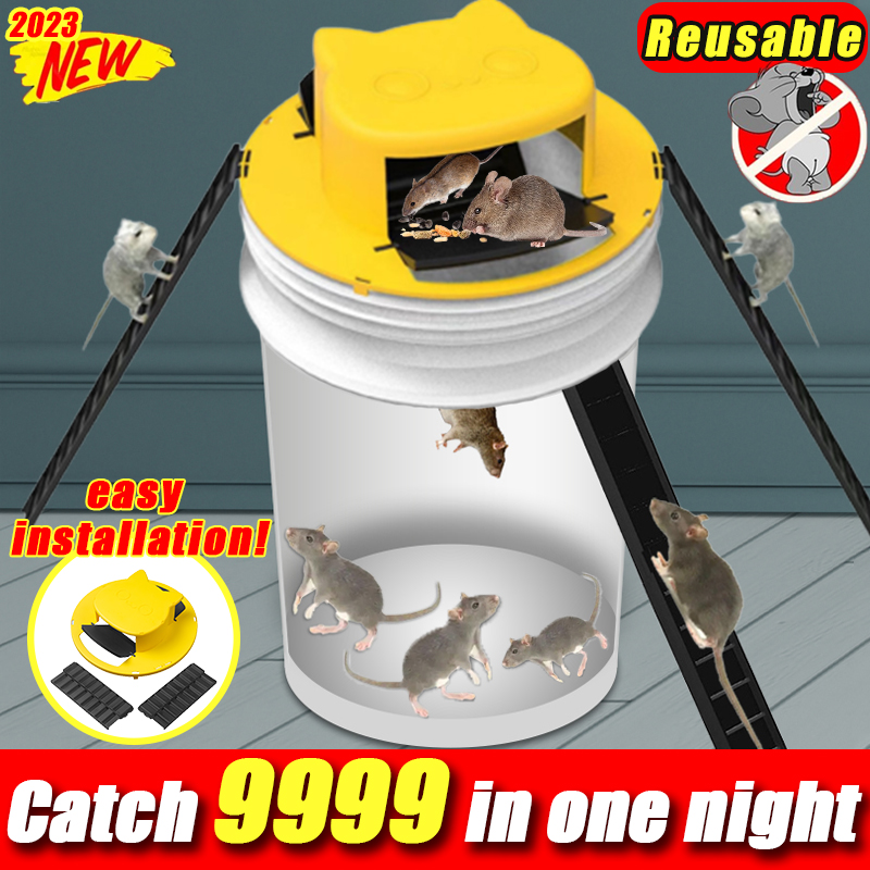 💥Japan technology💥 Mouse Trap For Big Rats Rat Trap Bucket Smart mouse ...
