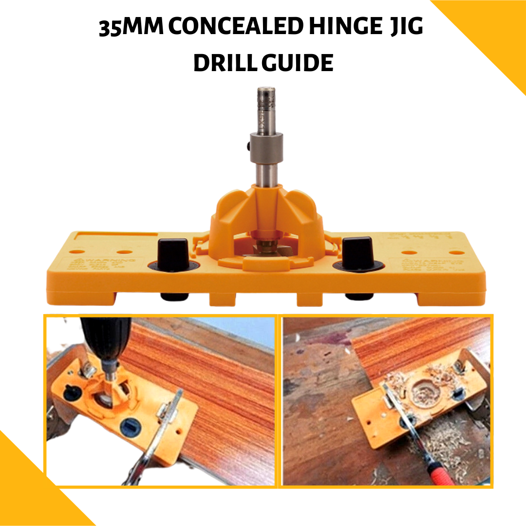35mm Concealed Hinge Jig Drill Guide Set Tools | Lazada PH