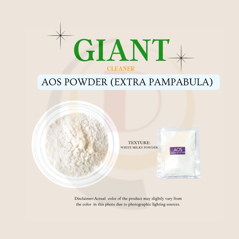 AOS POWDER BUBBLE ENHANCER | Lazada PH
