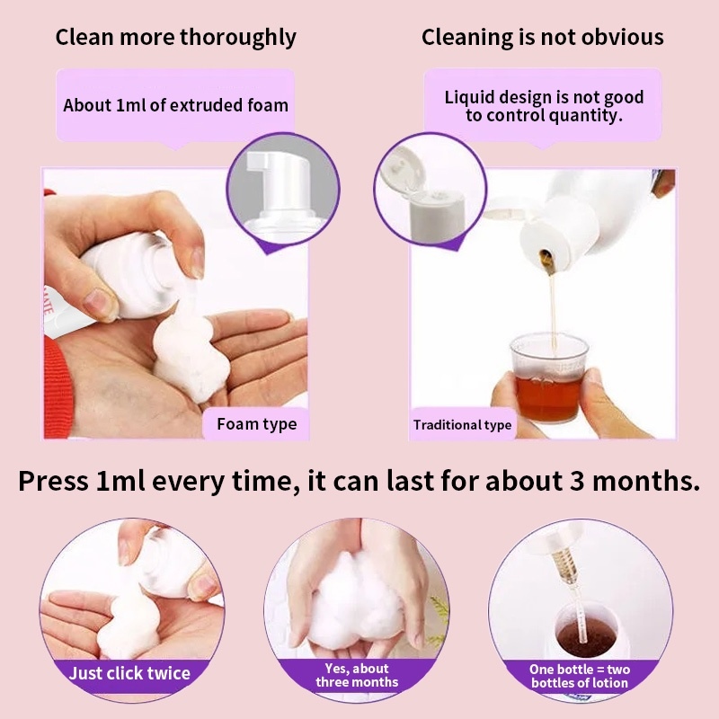 100 Original Feminine care Private Parts wash Antibacterial Vaginal ...