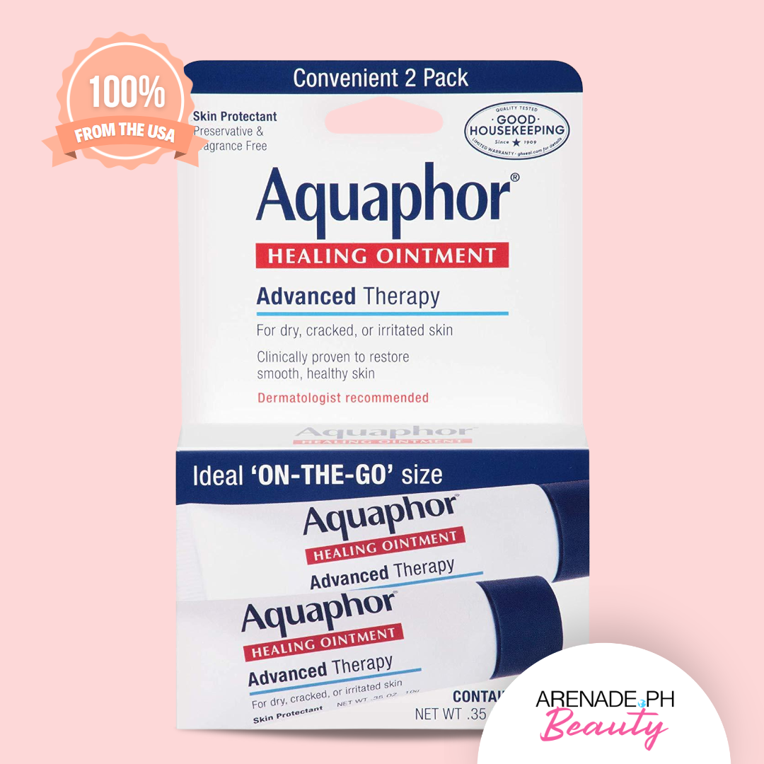Aquaphor Advanced Therapy Healing Ointment Skin Protectant to Go Pack 2 ...