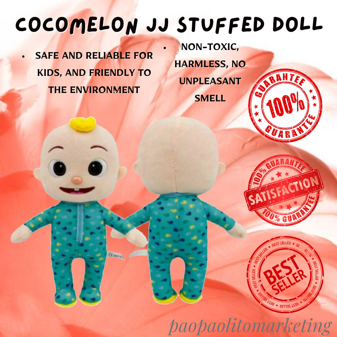 Cocomelon JJ Stuffed Doll JJ Stuffed Doll Plush Toy Cocomelon JJ ...