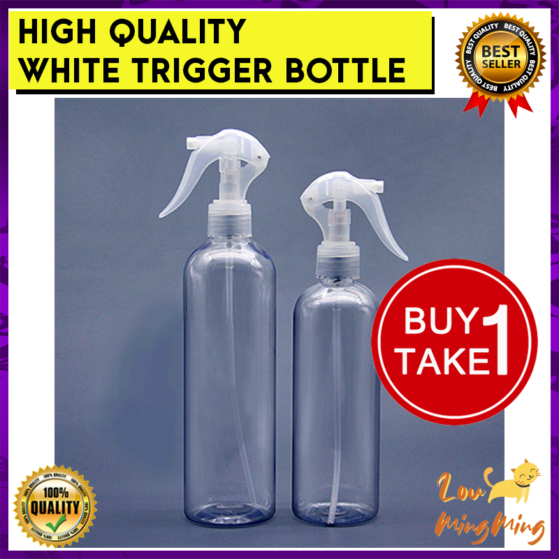 BUY 1 TAKE 1! High Quality 250ml White Mini Trigger Mist Spray Clear ...