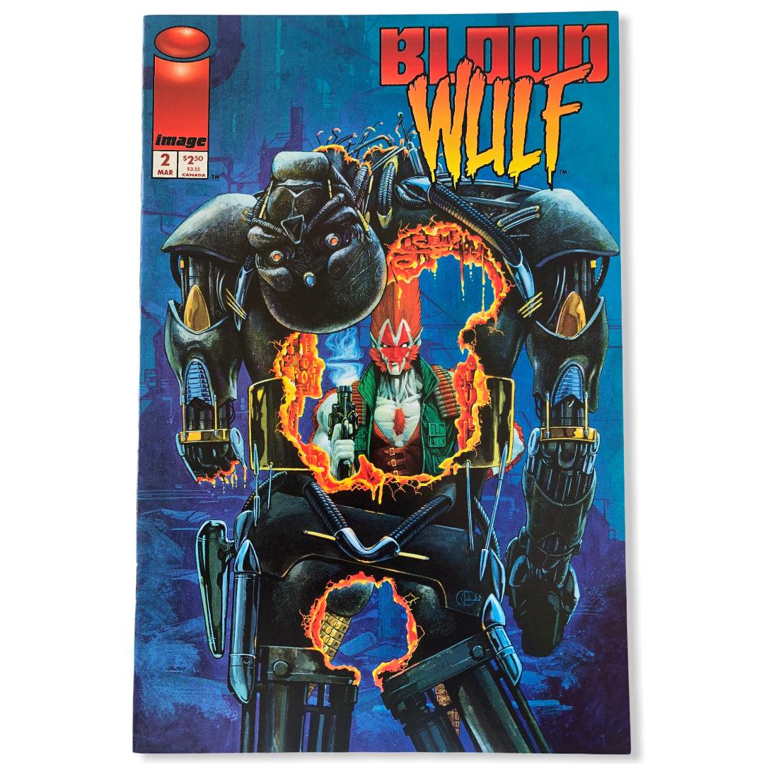 Bloodwulf 2 Published Mar 1995 by Image Comic Book Cover art by Daerick Gröss Sr. The Next ...