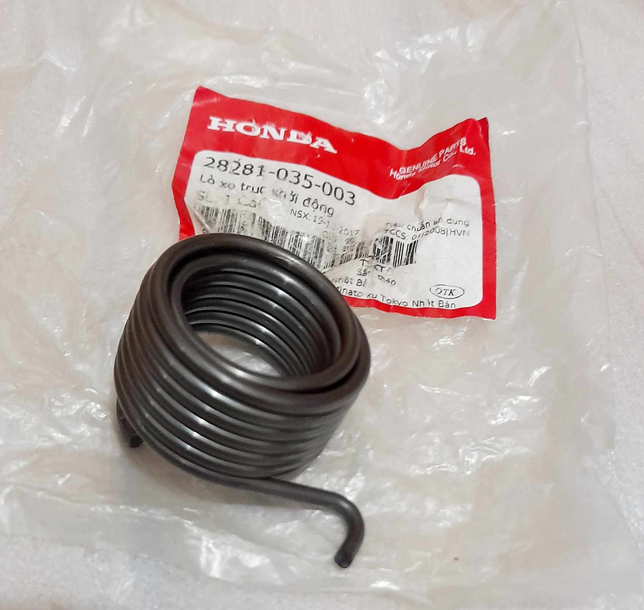 Honda Original Genuine Kick Return Spring for wave 100 (28281-035-003) | Lazada PH