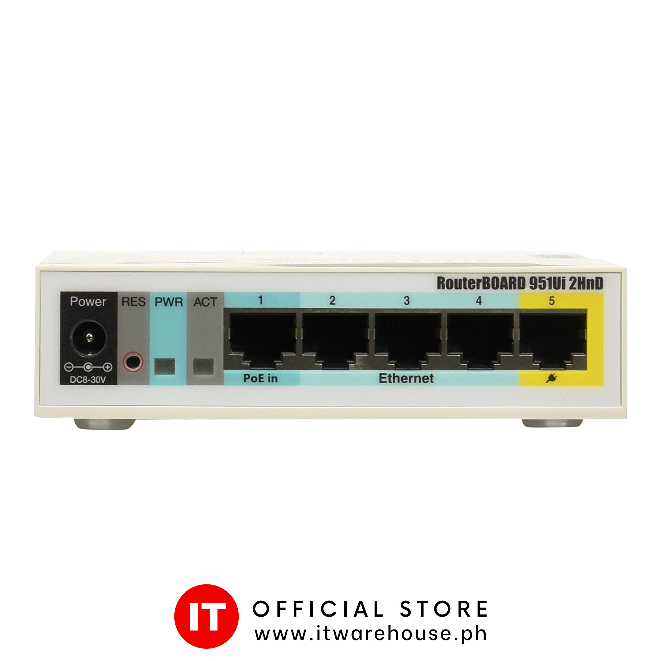 Mikrotik RB951Ui 2HnD – 5-Port Access Point AP Hotspot / Vendo ...
