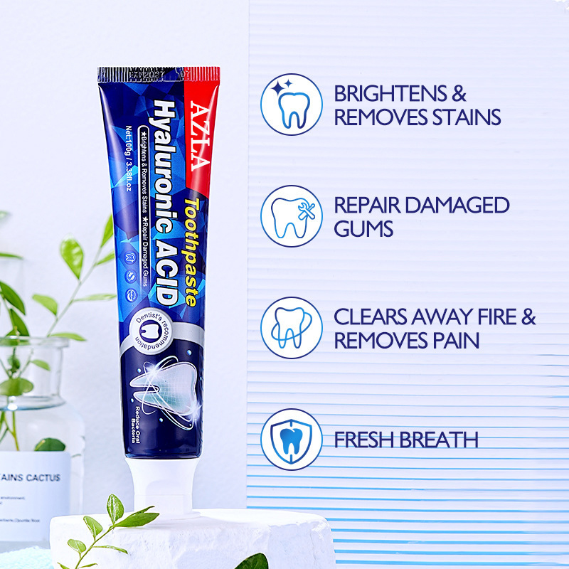 Hyaluronic Acid Toothpaste Removes Stains Brightens Teeth Fresh Oral ...