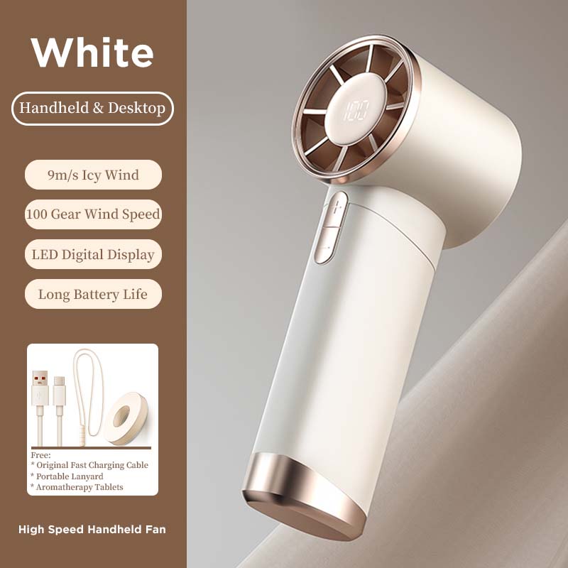 JISULIFE Mini Fan Rechargeable Handheld Fan With Lanyard 5000mAh 100 ...