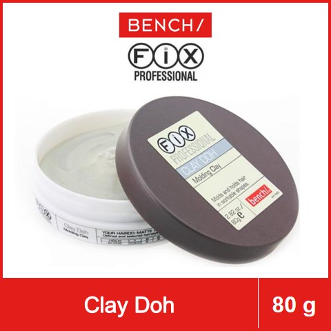 `&Bench Fix Professional Clay Doh Molding Clay 80 g Hair Styling Wax ...