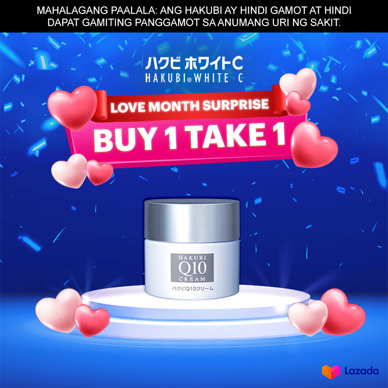 BUY1 TAKE1! Hakubi Q10 Cream SkinCare [APRIL 2023] | Lazada PH