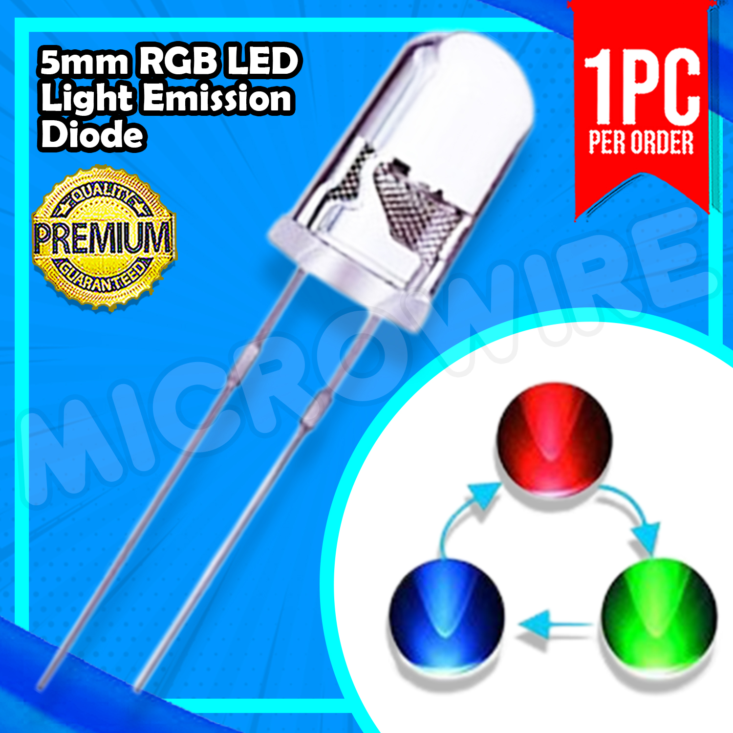 5MM RGB LED Light Emission Diode | Lazada PH