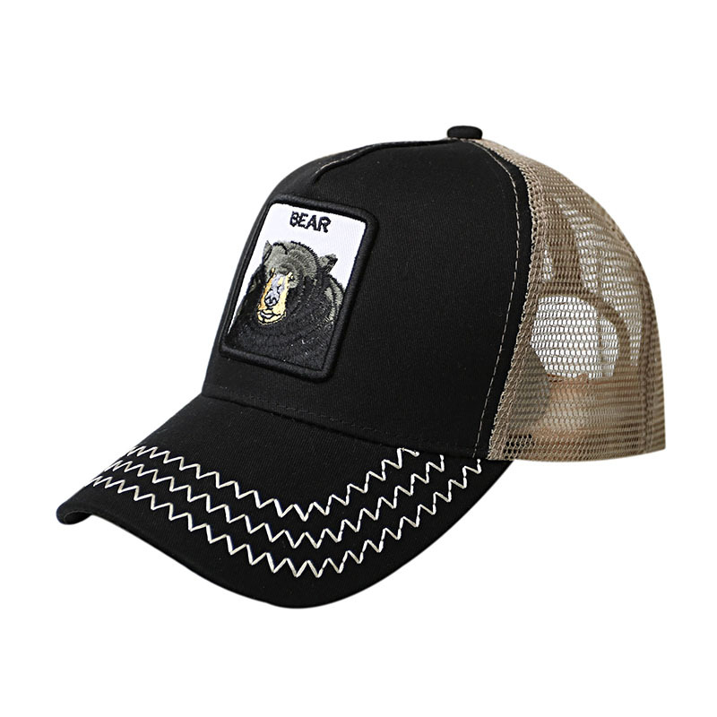 [COD] European and American Classic Embroidered Animal Black Bear ...