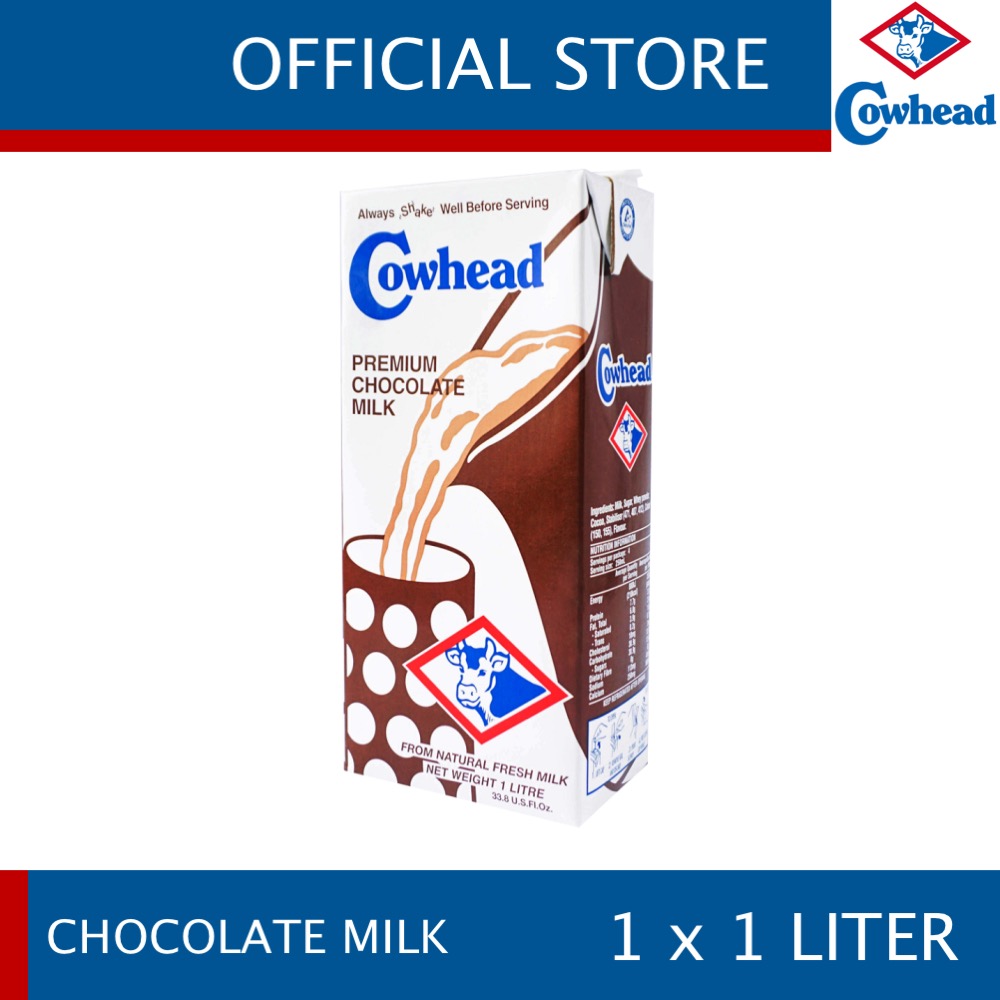 Cowhead Chocolate Milk 1L x 1 [Fresh Milk - UHT Milk] | Lazada PH