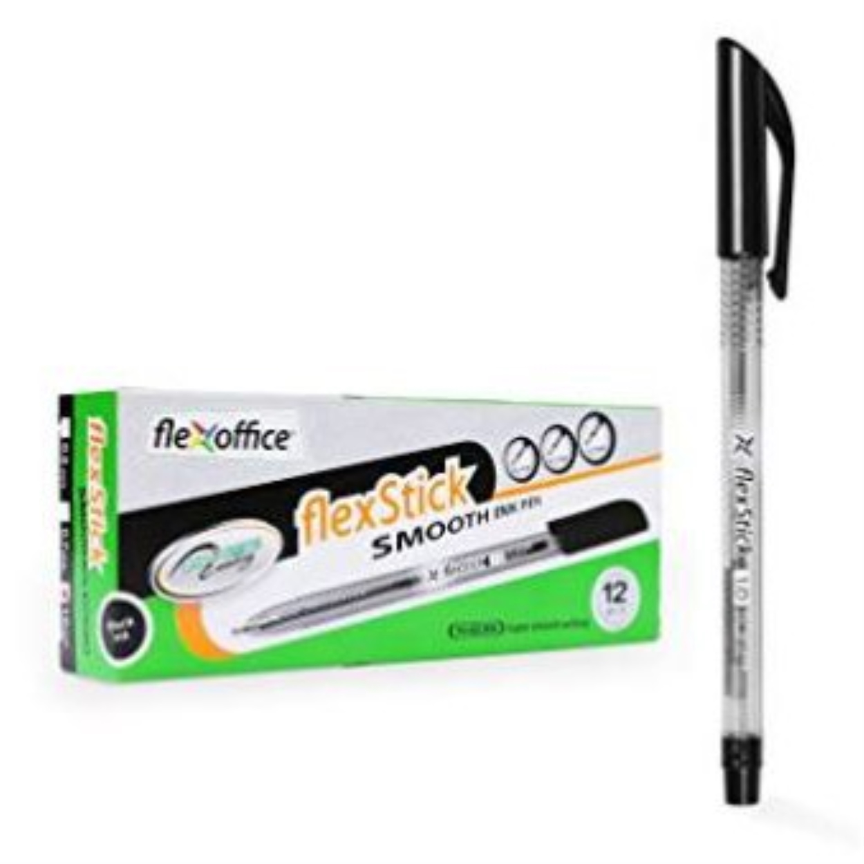 Flex Office Flexstick Smooth Ink Pen Ballpen 12pcs | Lazada PH