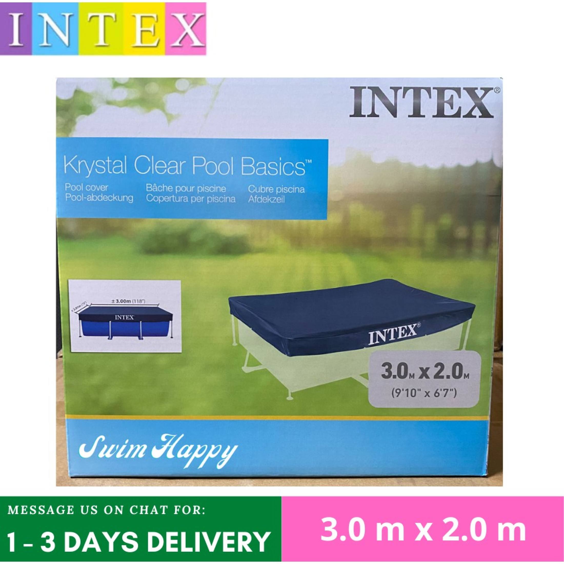 Intex 28039 4.5m X 2.2m Pool Cover Swimming Pool Top | Lazada PH