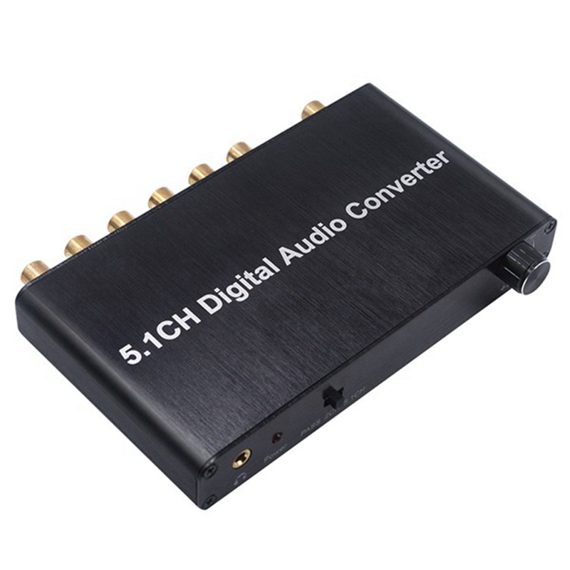 5.1Ch Digital Audio Converter DTS / AC3 for DOLBY Decoding SPDIF Input ...