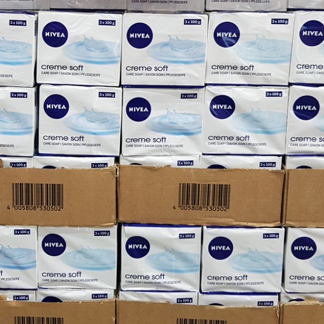 Nivea Creme Soft Bar Soap 3 Bars | Lazada PH
