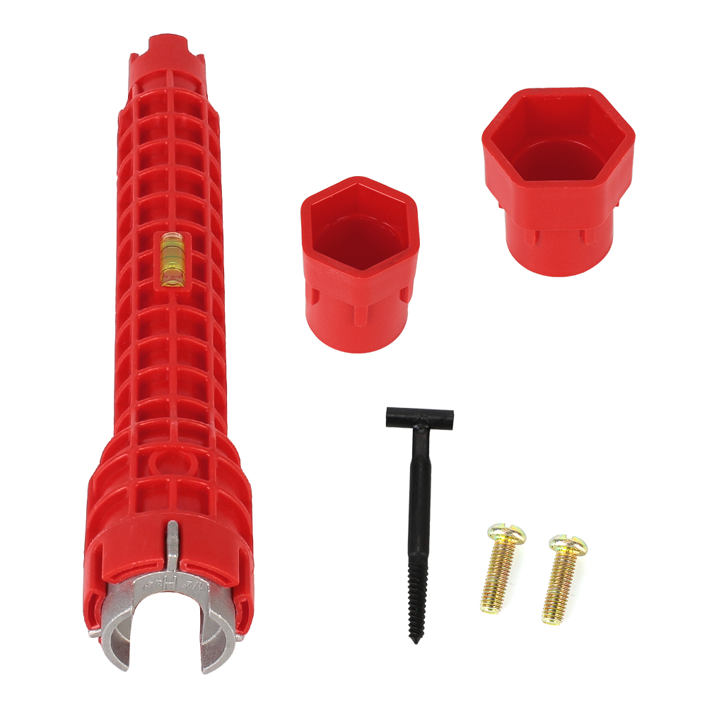 Plumbing Installation Wrenches Maintenance Tool 8 In 1 Flume Wrench ...