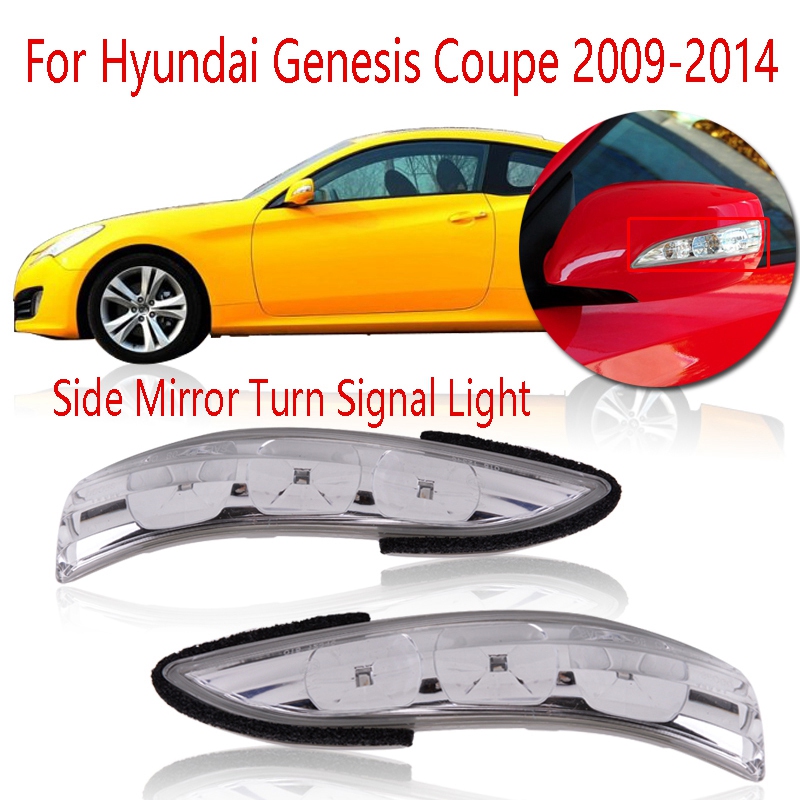 Mirror Turn Signal Light Side Repeater Lamp for Hyundai Genesis Coupe ...