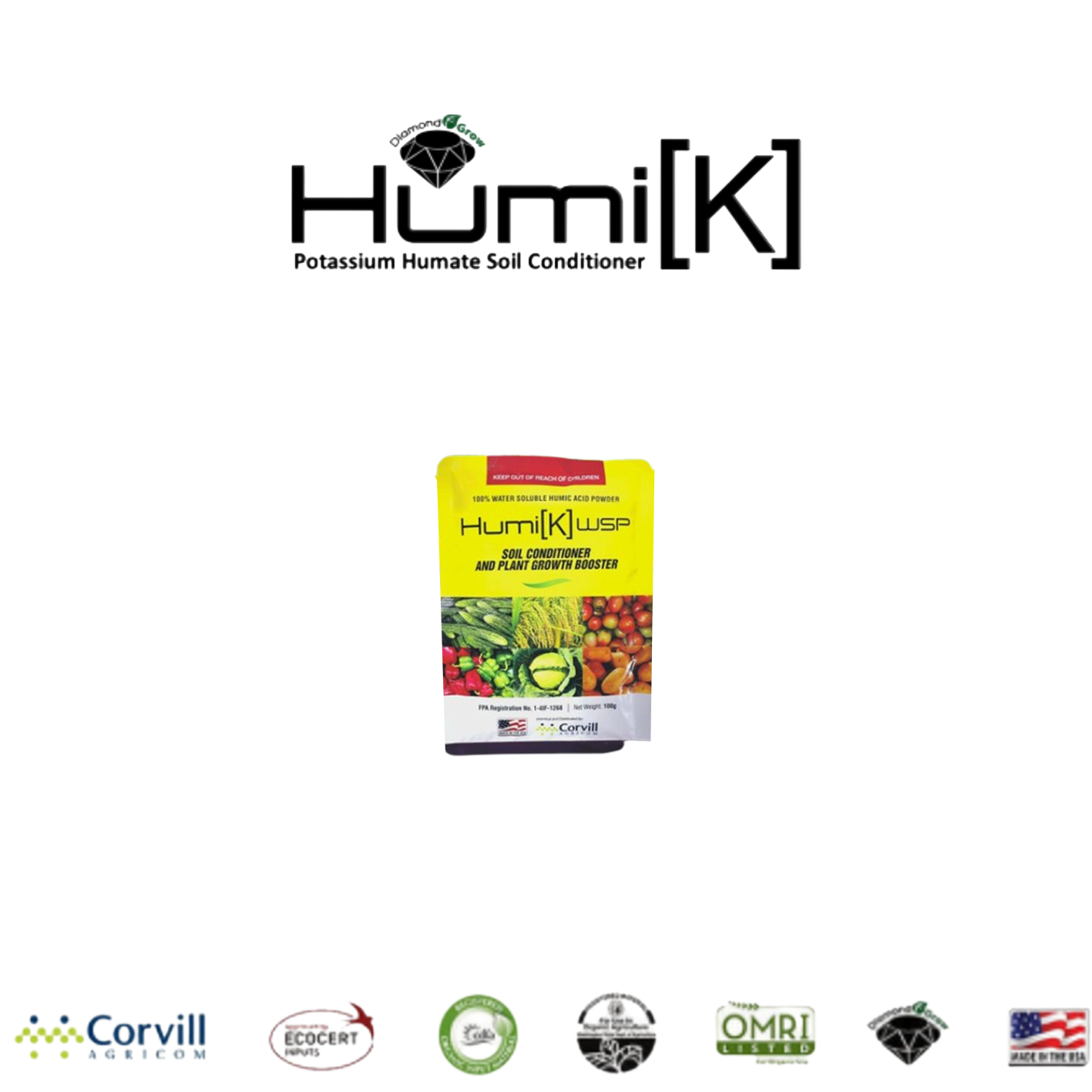 Humik WSP Organic Soil Conditioner and Plant Growth Booster 100% Water ...