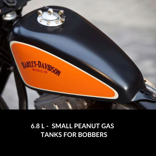 6.8 Liters Small Peanut Shaped Motorcycle Gas Tank Carburetor Type for ...