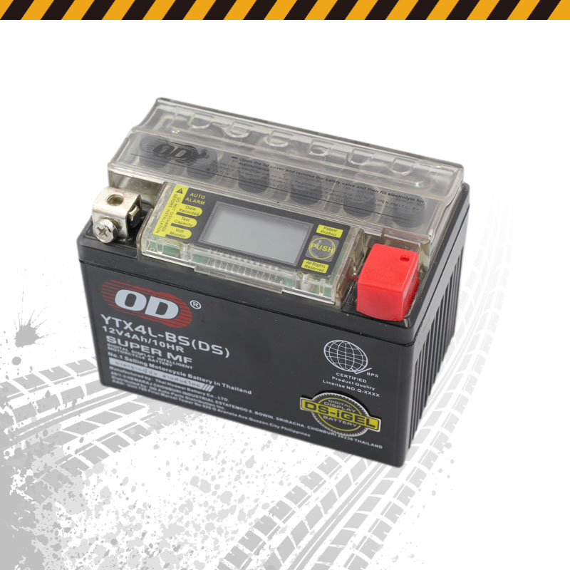 OD battery YTX4L-BS(DS) W/VOLT Meter | Lazada PH