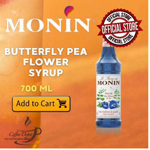 Monin Butterfly Pea Flavoring Syrup 700mL | Lazada PH