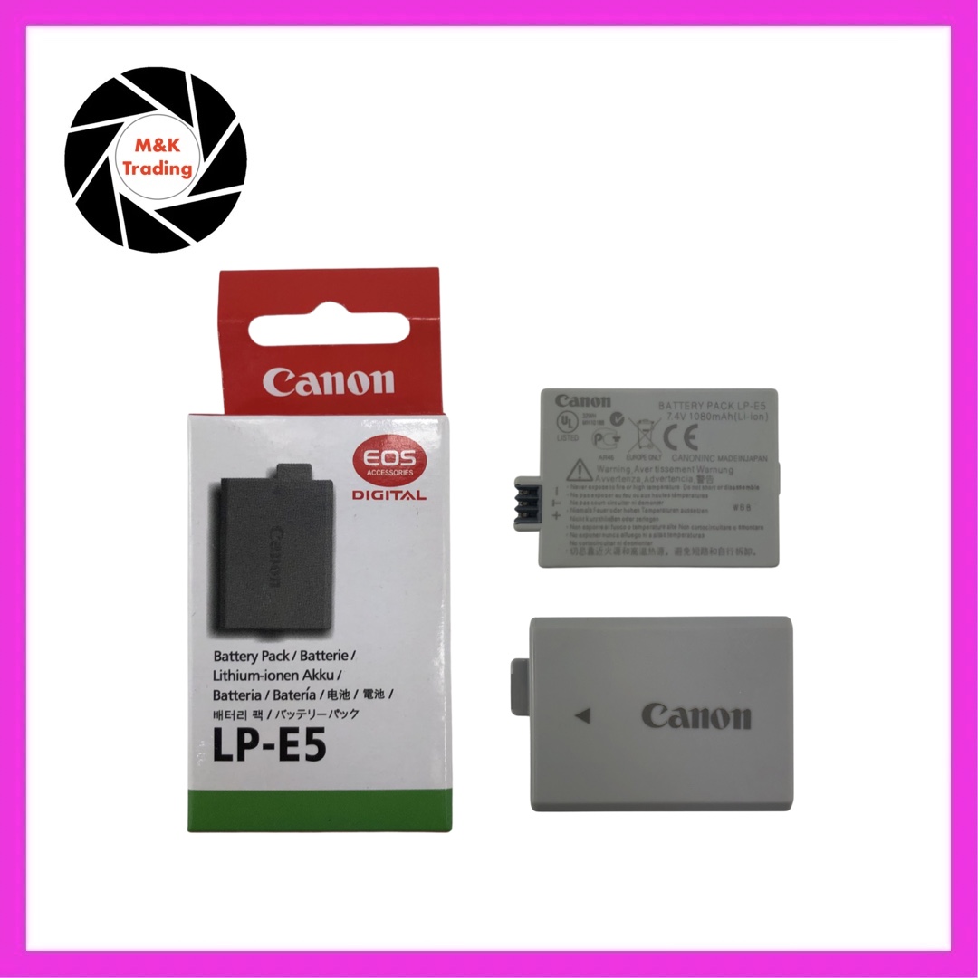 Canon LP-E5 LI-ION BATTERY PACK FOR CANON EOS 450D 1000D 500D X1 X2 X3 | Lazada PH