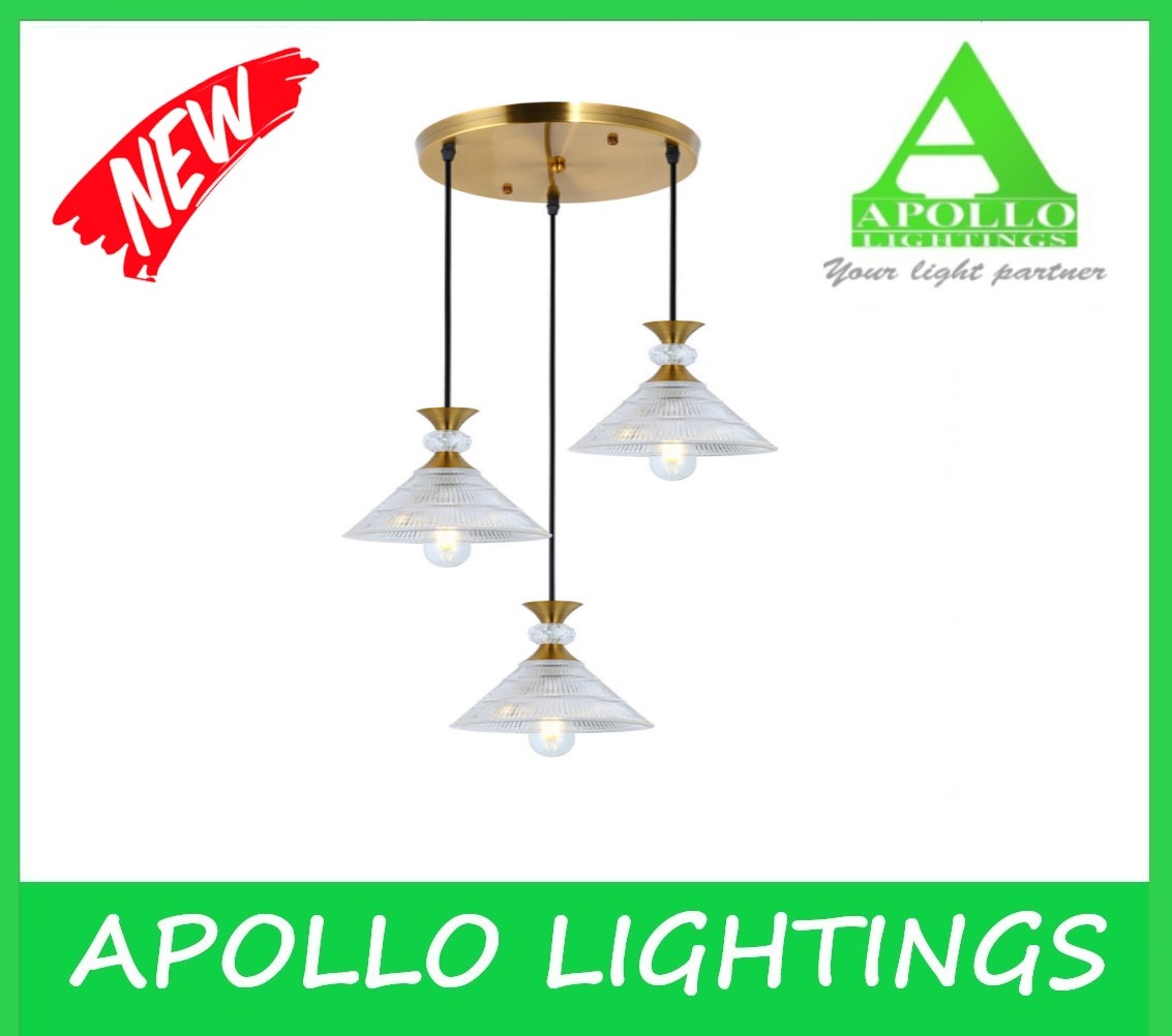 APOLLO DROP LIGHTS ELEGANT DESIGN - DL-2295-3 | Lazada PH