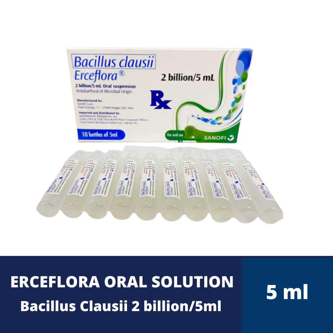 Bacillus Clausii (Erceflora) Oral Solution by 10s | Lazada PH