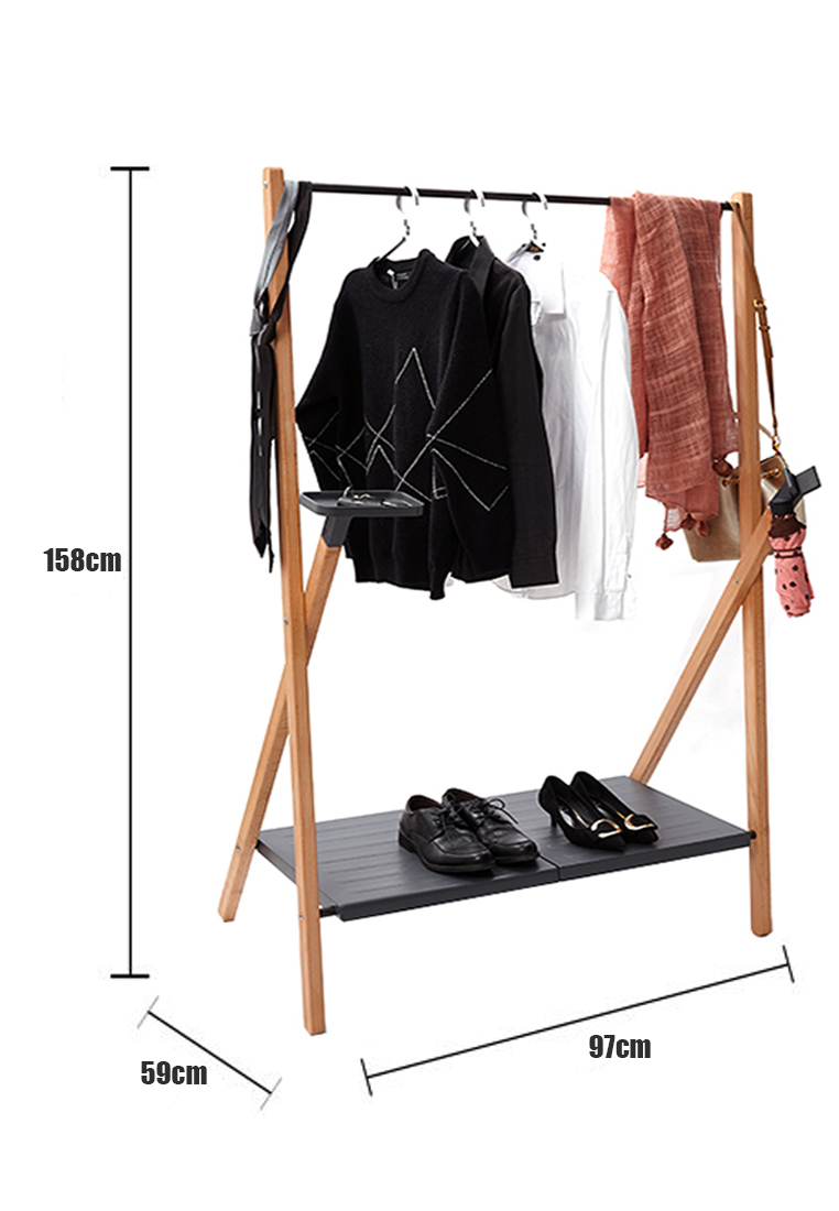 Free Standing Momo Cloth And Shoe Rack | Lazada PH