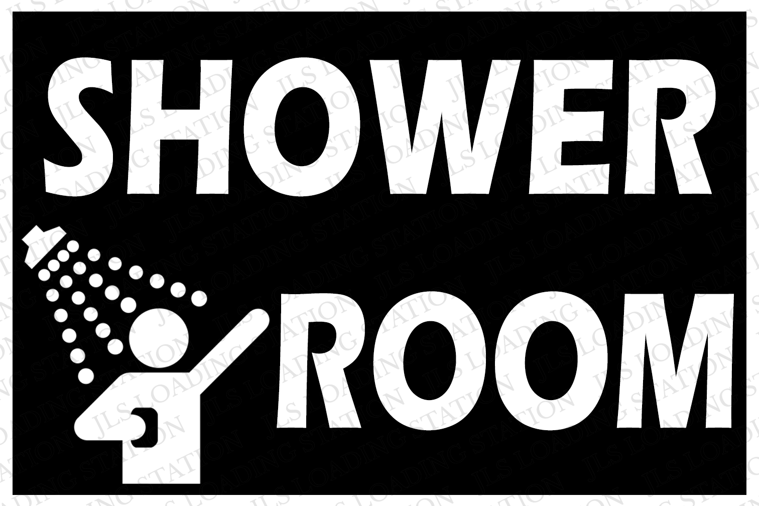SHOWER ROOM (LAMINATED/PVC) SIGNAGE | Lazada PH