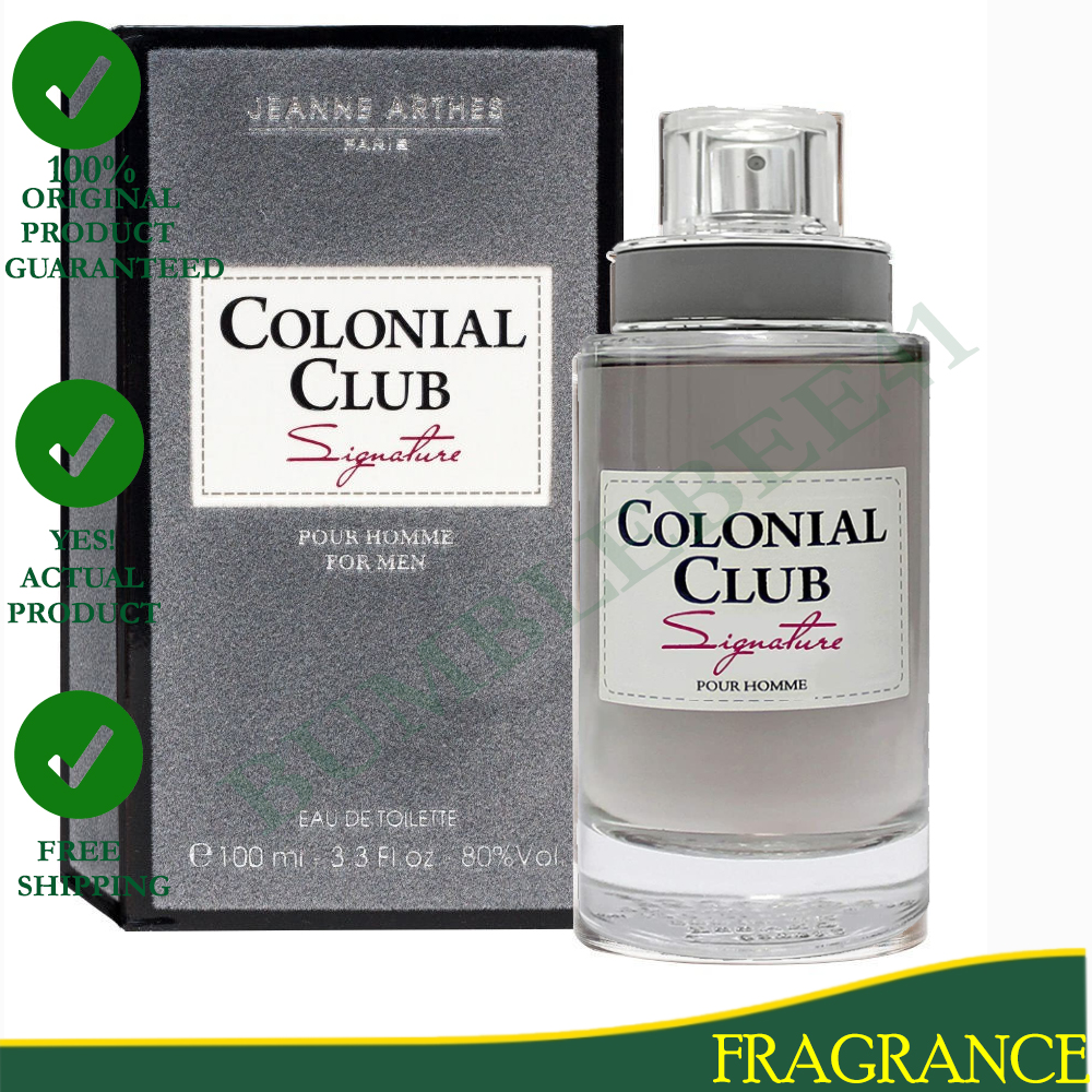Colonial Club Signature EDT 100ML BY JA for men | Lazada PH