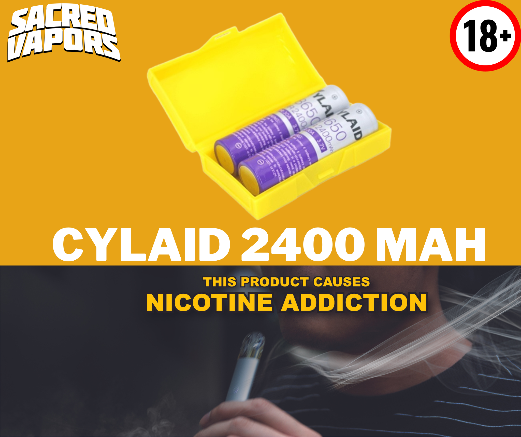 LEGIT 100% CYLAID 2400 MAH | Lazada PH