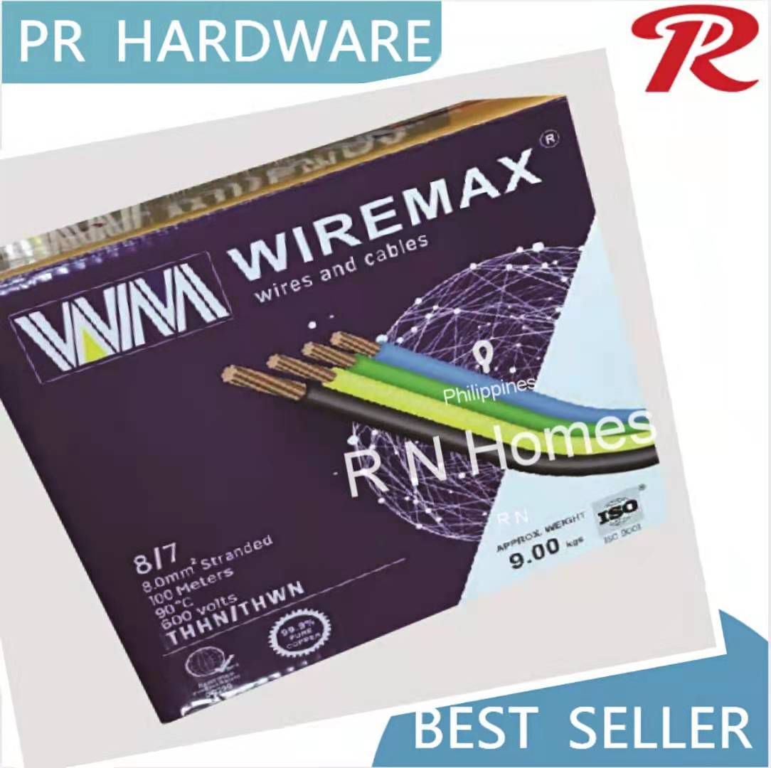 THHN WIRE 10/7=5.5MM 8/7=8.0MM WIREMAX | Lazada PH