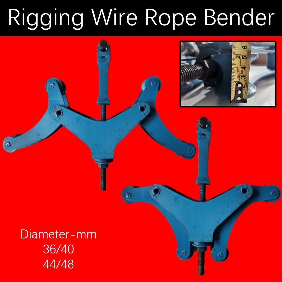 Toyu Rotary Drilling Rig Wire Rope Bender 26-48 Wire Rope Press Rope ...