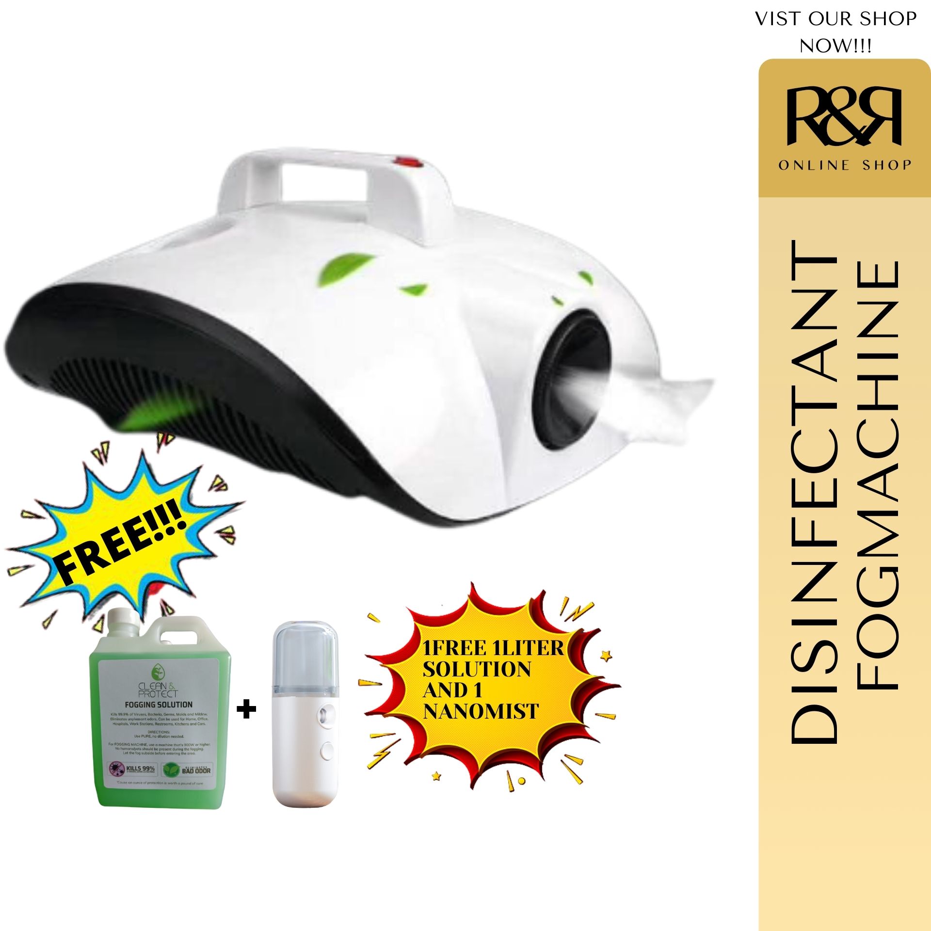 Mosquito Repellant Machine Solution & Nano Mist Sprayer Fogging Machine ...