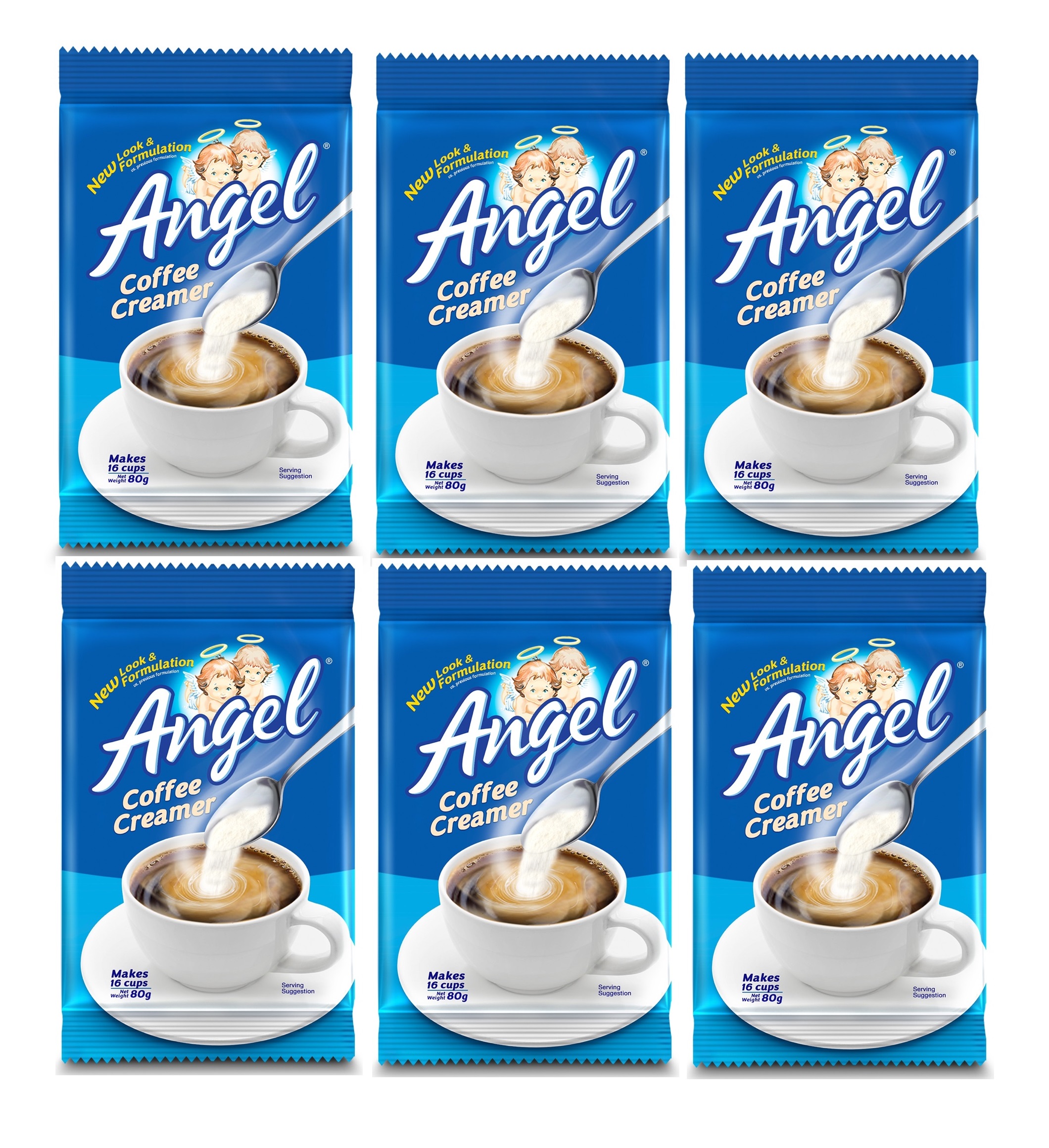 Angel Coffee Creamer 80g - Pack of 6 | Lazada PH