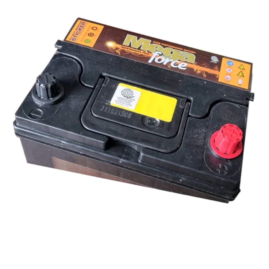 Mega Force Plus 130D31/L Premium Maintenance Free Automotive Battery ...