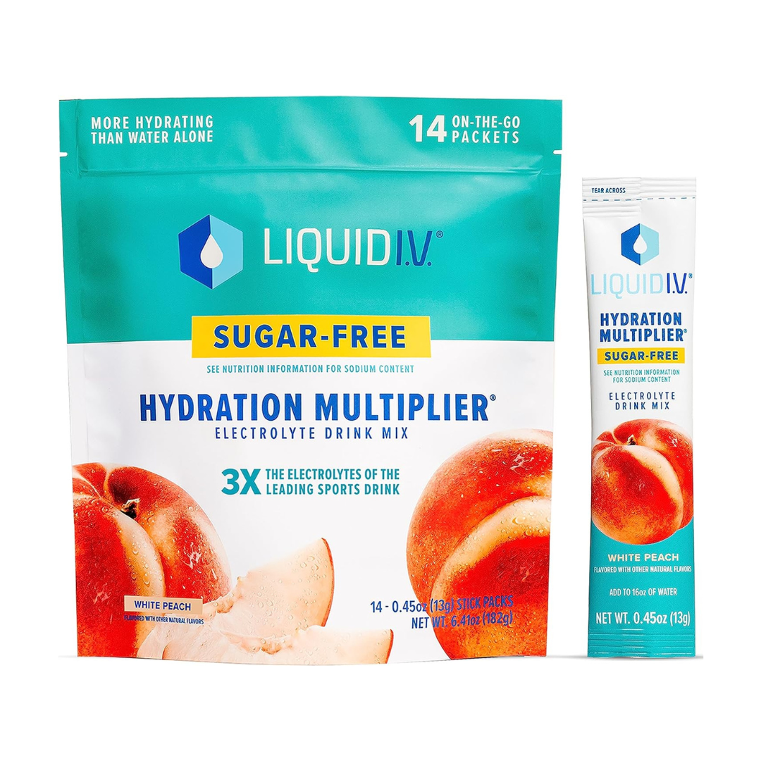Liquid IV Hydration Multiplier + Energy Electrolyte Drink Mix 6.41oz ...