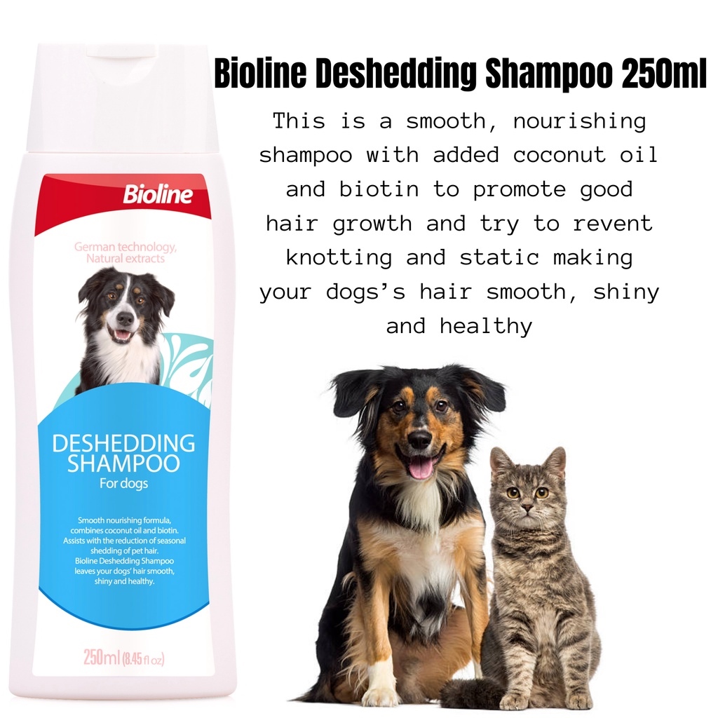 Bioline Deshedding Shampoo Dog 250ml | Lazada PH