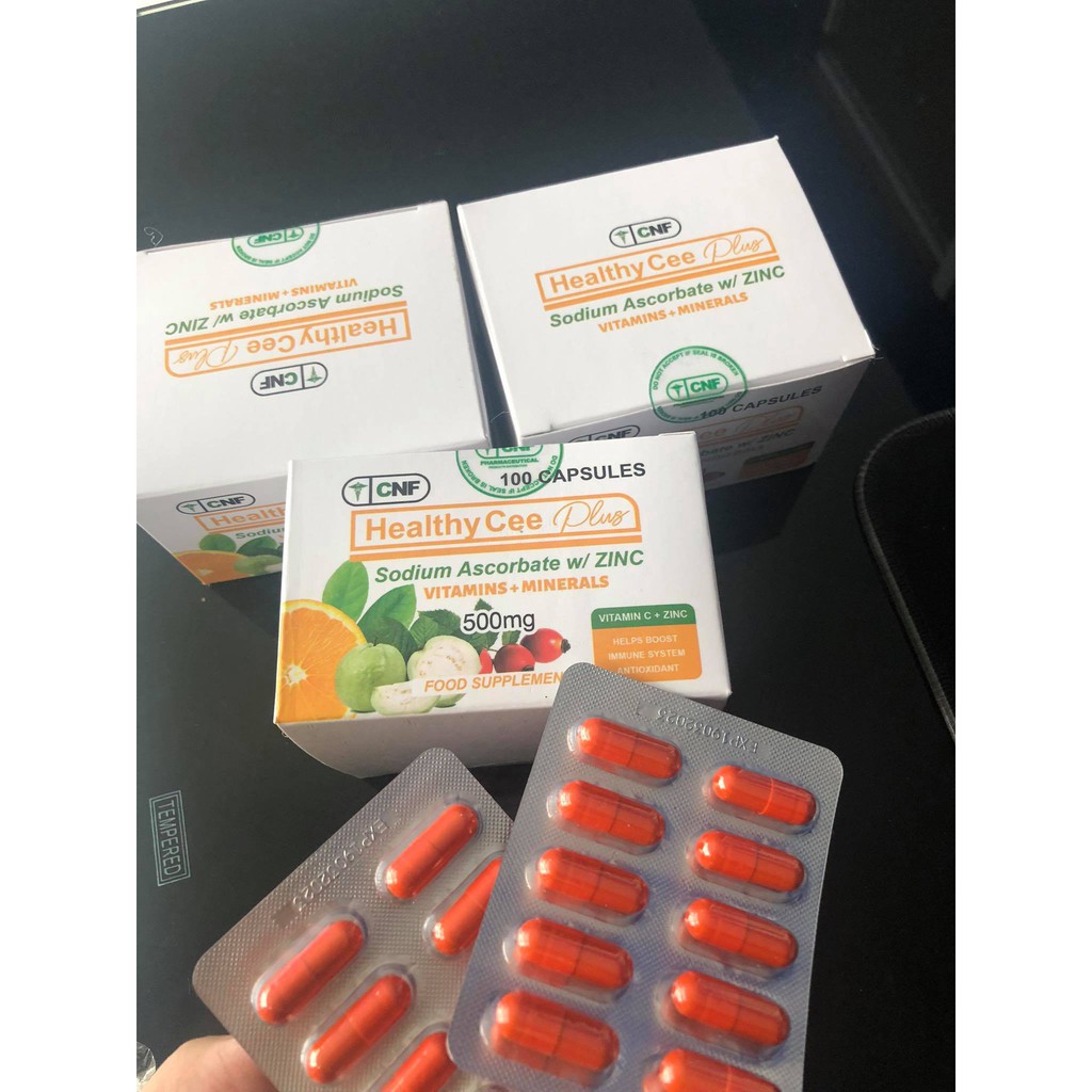 【Tiktok Hot】 Vitamin C w Zinc - Healthy Cee Plus Zinc - Sodium ...