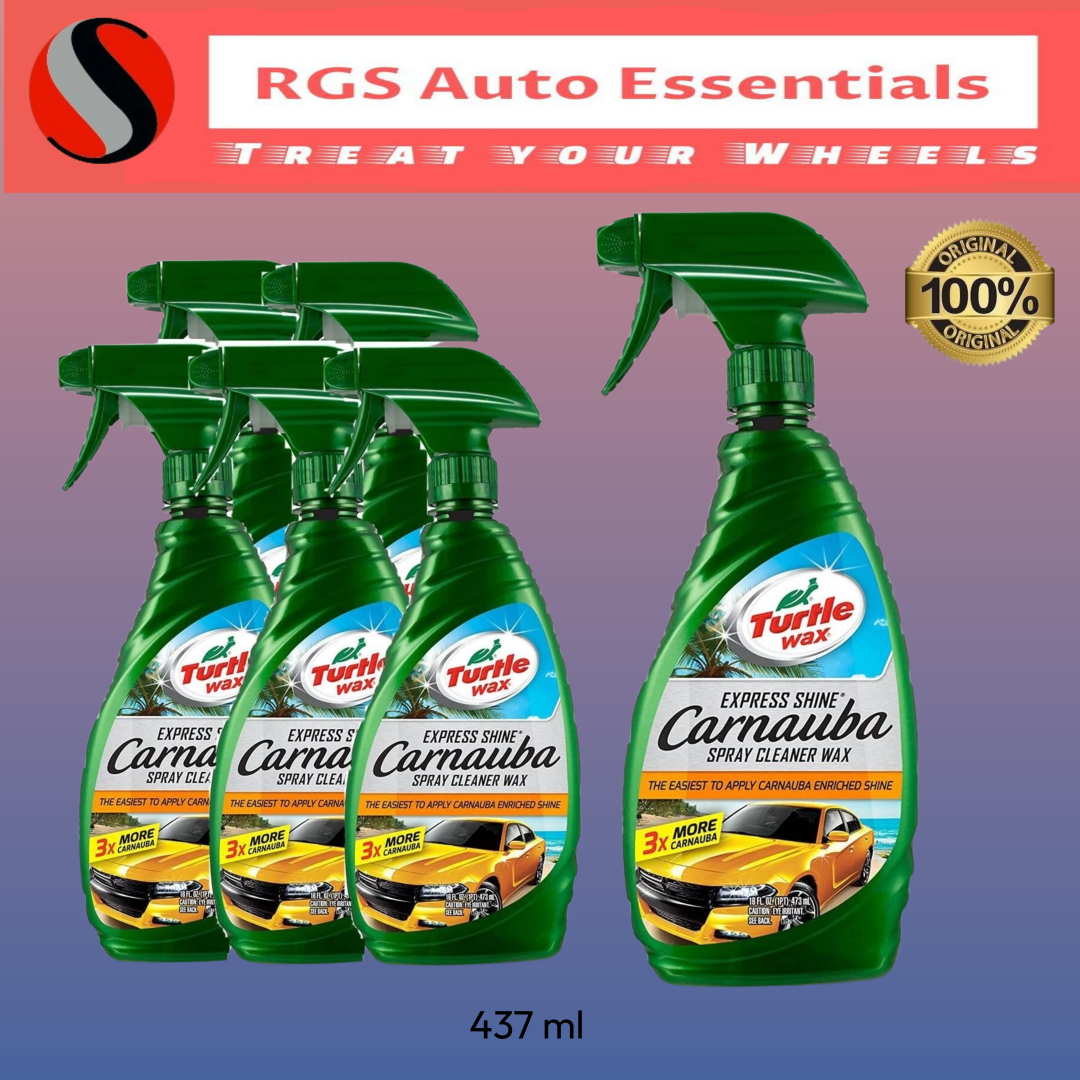 Turtle Wax - Express Shine Carnauba Spray Cleaner Wax (473 ml) | Lazada PH