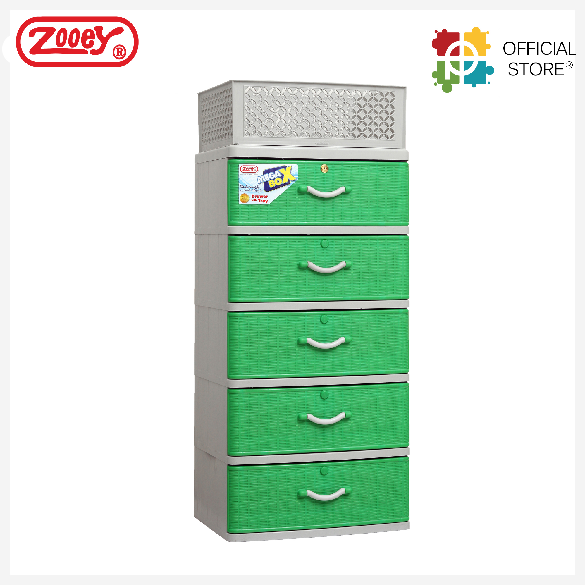 Zooey Mega Box Drawer 5 Layer | Lazada PH