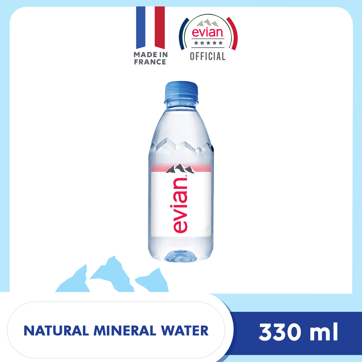 EVIAN Natural Mineral Water 330ml | Lazada PH